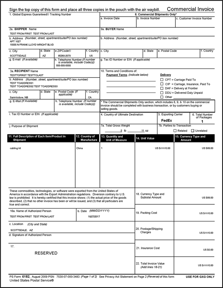 United States Postal Service Logo