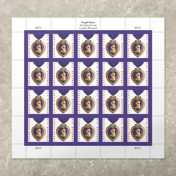 Purple Heart Medal 2019 Stamp | USPS.com