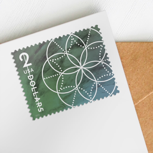 $2 Floral Geometry Stamps | USPS.com