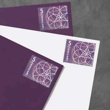 $5 Floral Geometry Stamps | USPS.com