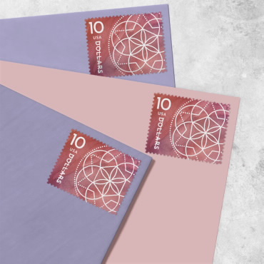 $10 Floral Geometry Stamps | USPS.com