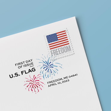 U.S. Flag 2023 Digital Color Postmark, Stamp from Sheet of 20 | USPS.com