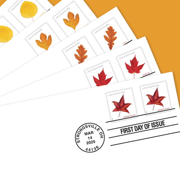 Vibrant Leaves First Day Covers, Stamp from Sheet of 20 | USPS.com