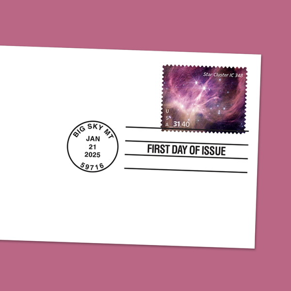 Star Cluster First Day Cover | USPS.com