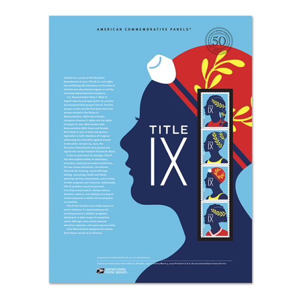 Title IX American Commemorative Panel® | USPS.com
