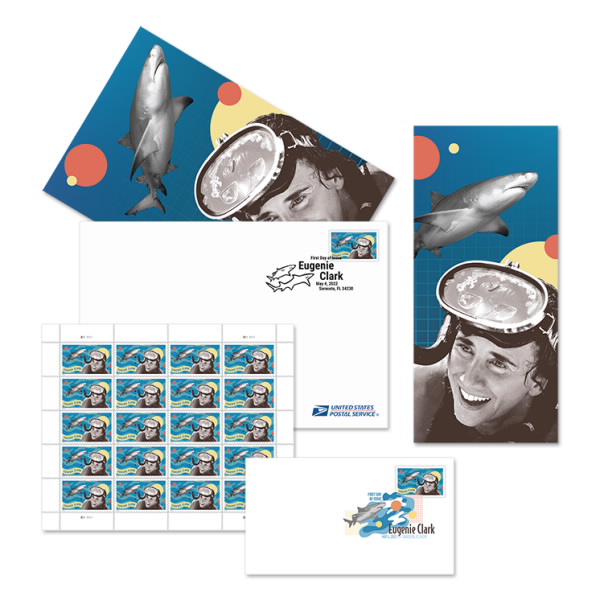 Eugenie Clark Stamp Ceremony Memento | USPS.com
