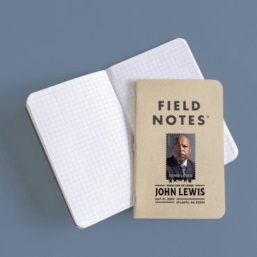 John Lewis Field Notes® Notebooks | USPS.com