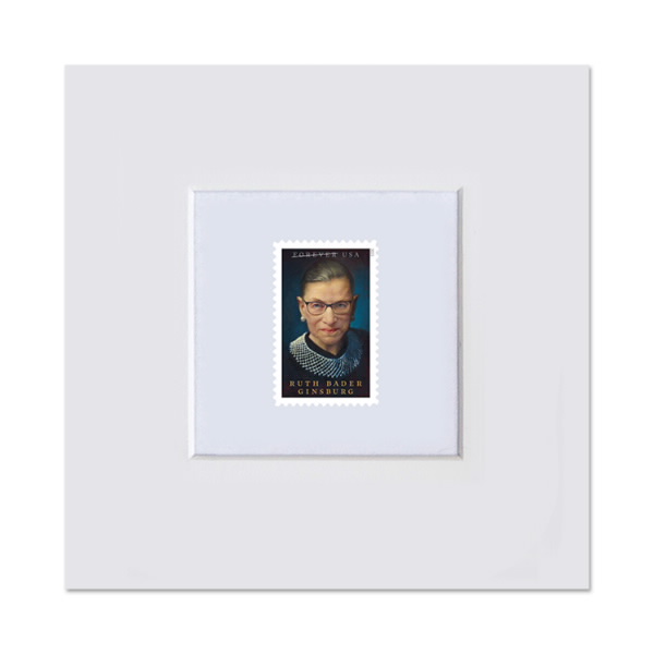 Ruth Bader Ginsburg Matted Stamp | USPS.com