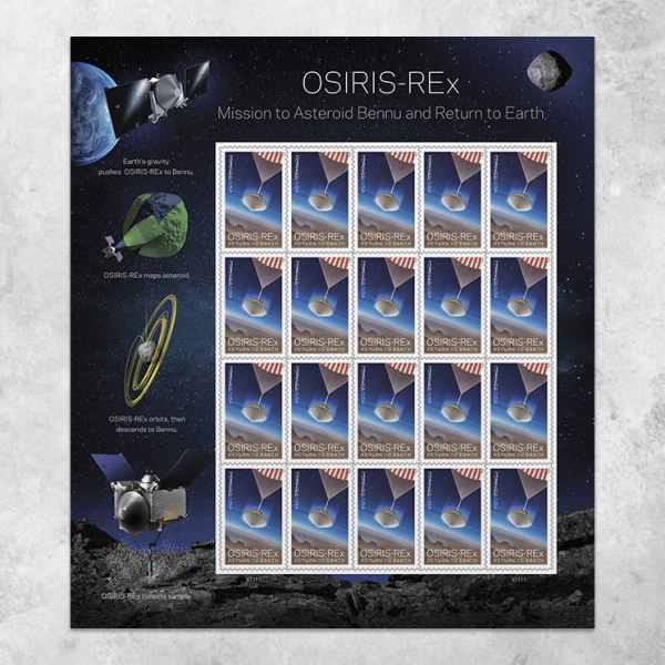OSIRIS-REx Stamps | USPS.com