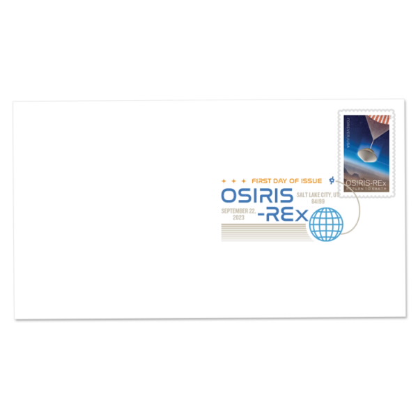 OSIRIS-REx Digital Color Postmark | USPS.com