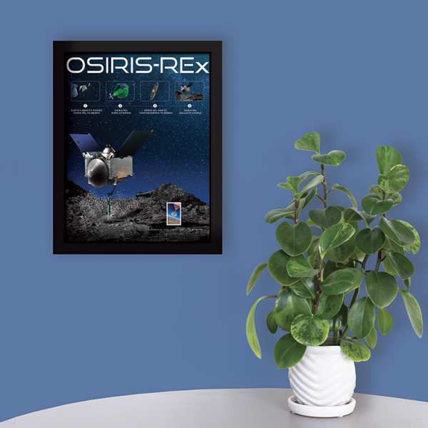 OSIRIS-Rex Framed Stamp | USPS.com