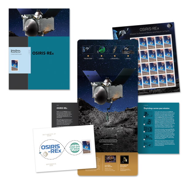 OSIRIS-REx Portfolio | USPS.com