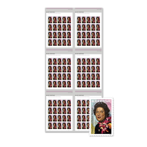 Constance Baker Motley Press Sheets without Die-Cuts | USPS.com