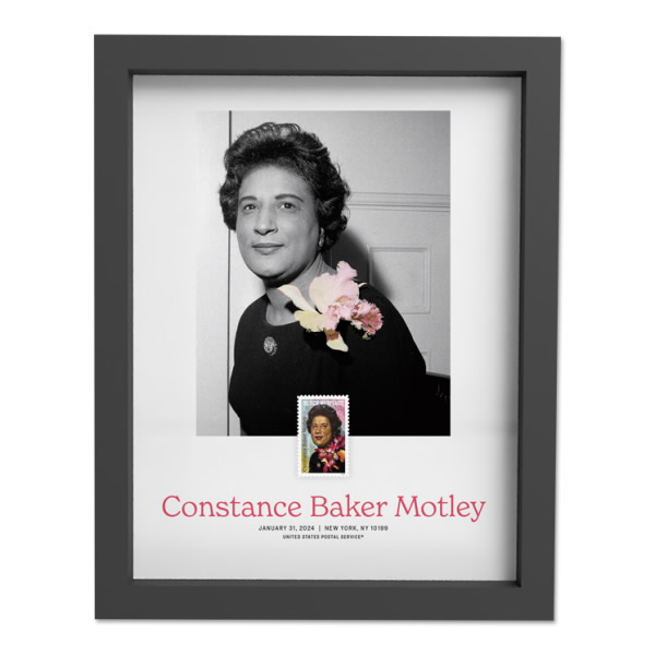 Constance Baker Motley Framed Stamp | USPS.com
