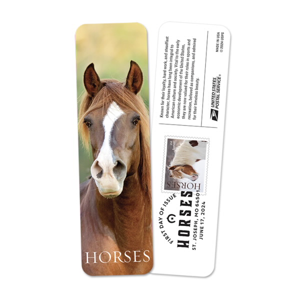Horses Bookmark | USPS.com