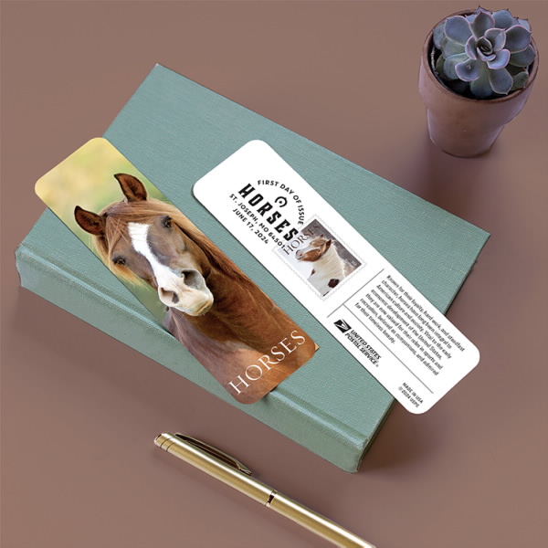 Horses Bookmark | USPS.com