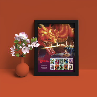 Dungeons & Dragons Framed Stamps | USPS.com