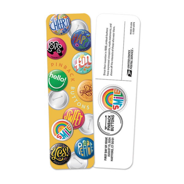 Pinback Buttons Bookmark | USPS.com