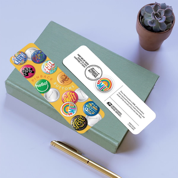 Pinback Buttons Bookmark | USPS.com