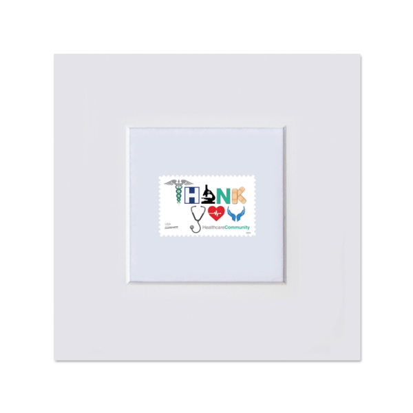 Thank You, Healthcare Community Matted Stamp | USPS.com