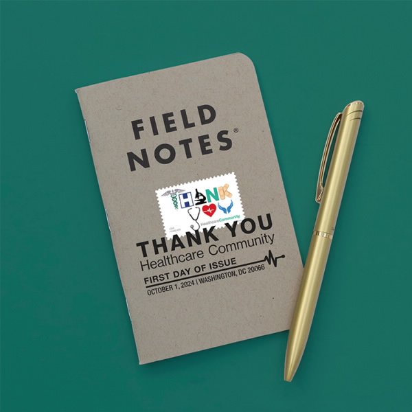 Thank You, Healthcare Community Field Notes® Notebooks | USPS.com