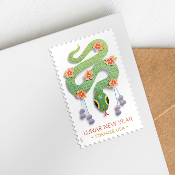 Lunar New Year: Year of the Snake Stamps | USPS.com