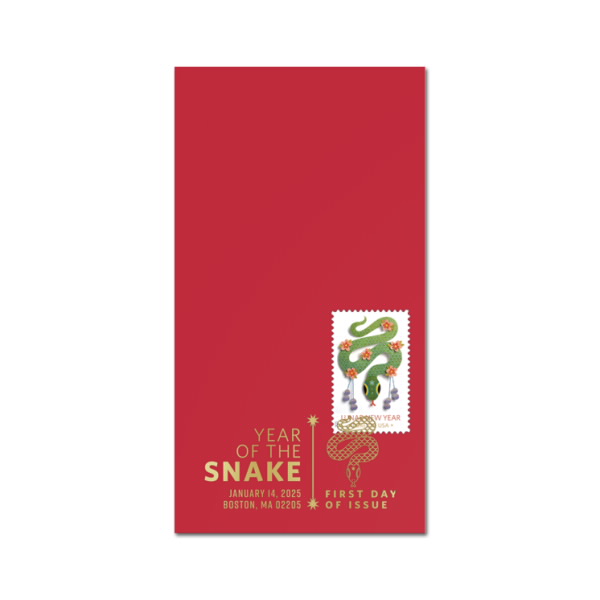 Lunar New Year: Year of the Snake Red Envelope | USPS.com