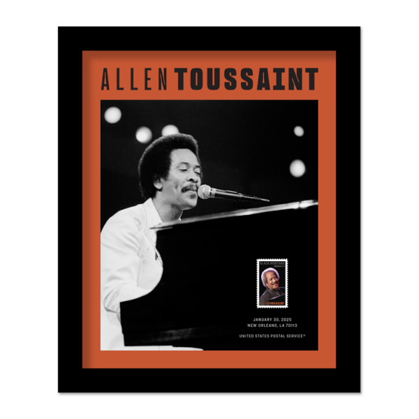 Allen Toussaint Framed Stamp | USPS.com