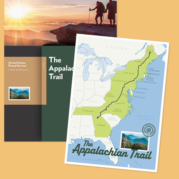 The Appalachian Trail Stamp Portfolio | USPS.com