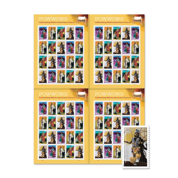 Powwows: Celebrating Native American Culture Press Sheet with Die-Cuts ...