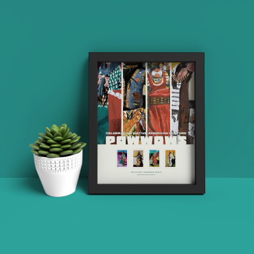 Powwows: Celebrating Native American Culture Framed Stamps | USPS.com
