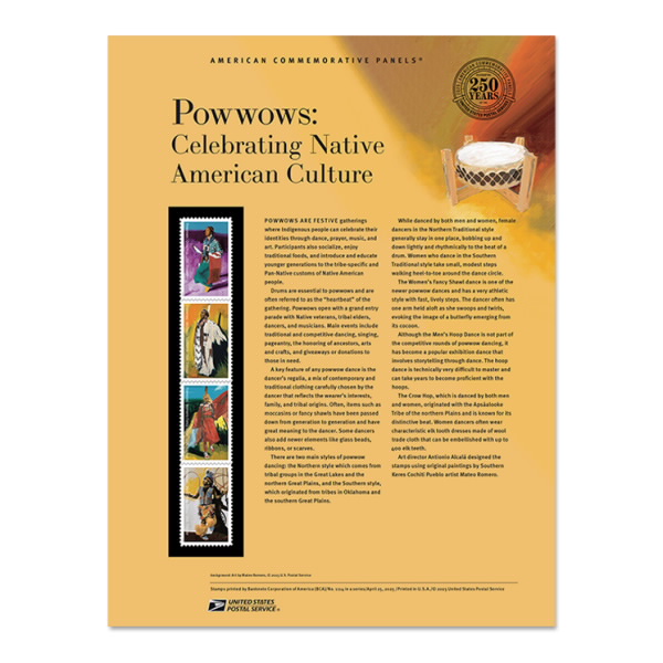 Powwows: Celebrating Native American Culture American Commemorative ...
