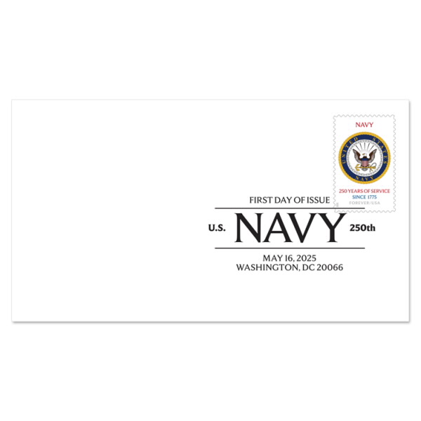 U.S. Navy 250th First Day Cover | USPS.com