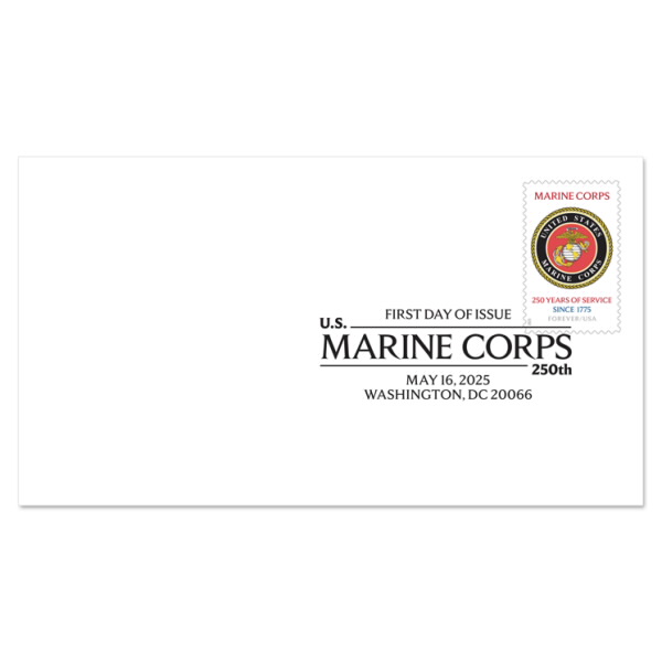 U.S. Marine Corps 250th First Day Cover | USPS.com