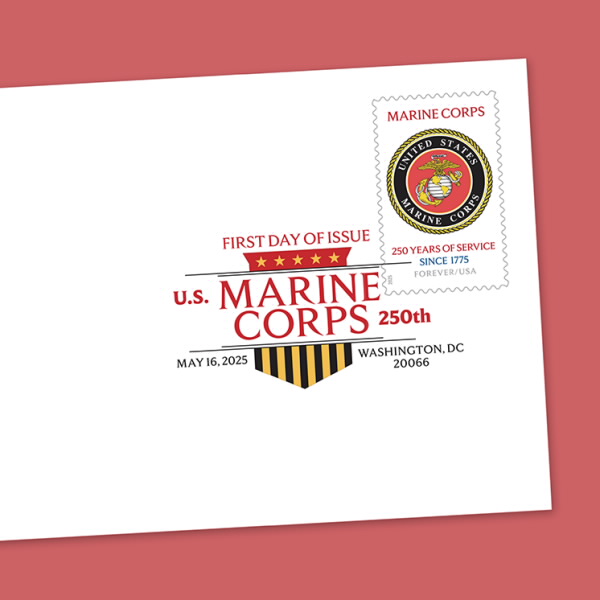 U.S. Marine Corps 250th Digital Color Postmark | USPS.com