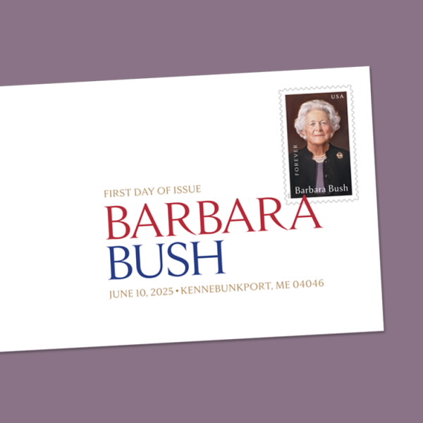 Barbara Bush Digital Color Postmark | USPS.com