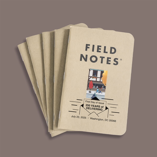 250 Years of Delivering Field Notes® Notebooks, Fall | USPS.com