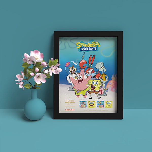 SpongeBob SquarePants Framed Stamps | USPS.com