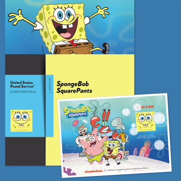 SpongeBob Squarepants Stamp Portfolio | USPS.com