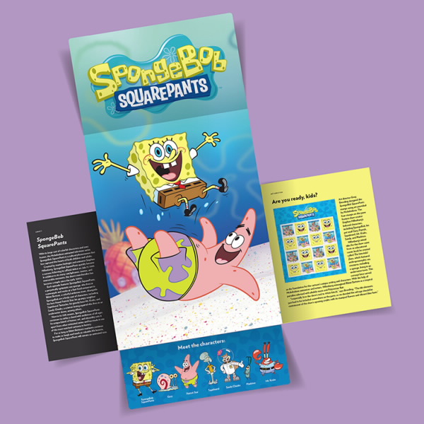 SpongeBob Squarepants Stamp Portfolio | USPS.com