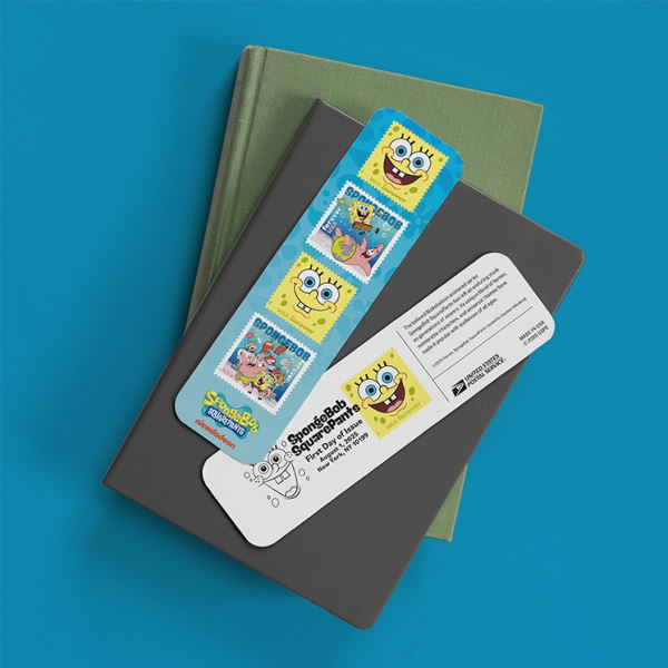 SpongeBob Squarepants Bookmark | USPS.com