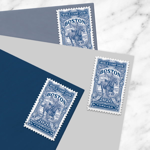 Boston 2026 World Stamp Show Stamps Stamp | USPS.com