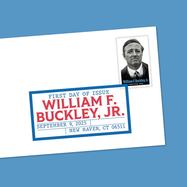 William F. Buckley Jr. Digital Color Postmark | USPS.com