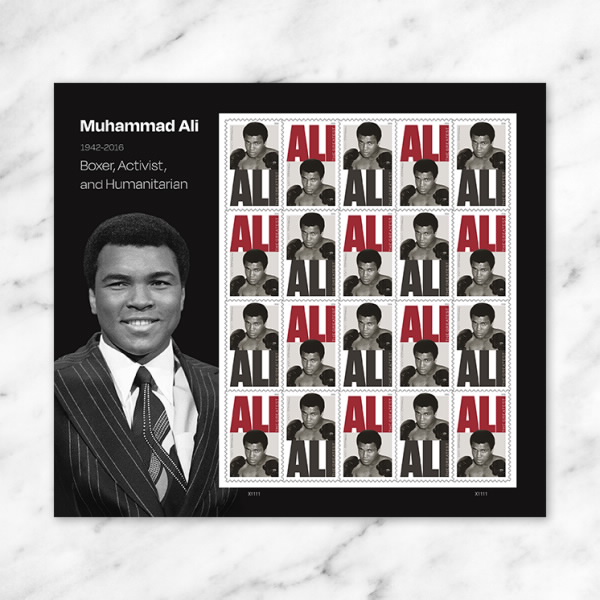 Muhammad Ali Stamps Stamp | USPS.com
