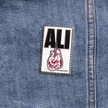Muhammad Ali Stamp Pin with Cancellation Card | USPS.com