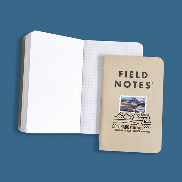 Colorado Statehood Field Notes® Notebooks | USPS.com