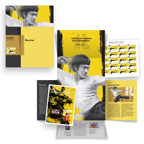 Bruce Lee Stamp Portfolio | USPS.com
