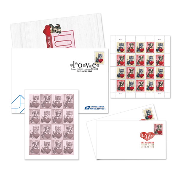 Love 2023 Stamp Ceremony Memento | USPS.com