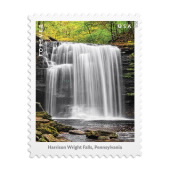 Waterfalls Press Sheet without Die-Cuts | USPS.com