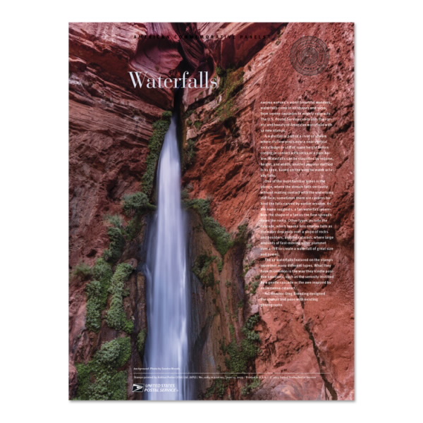 Waterfalls American Commemorative Panel® | USPS.com